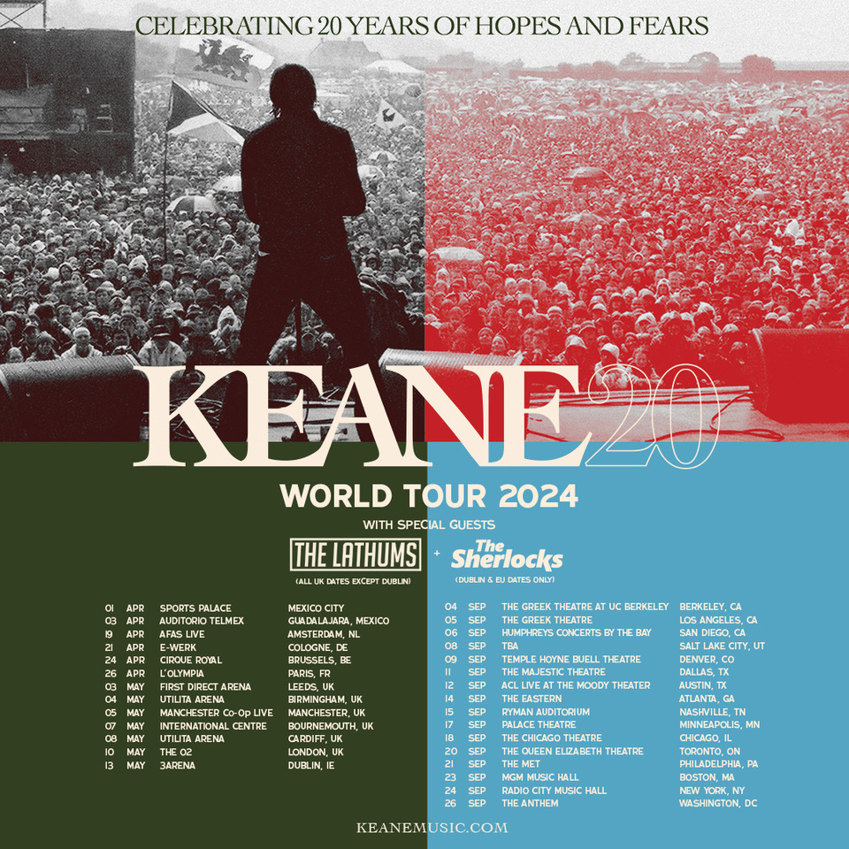 Celebrating 20 Years of Hopes and Fears - KEANE | OFFICIAL WEBSITE